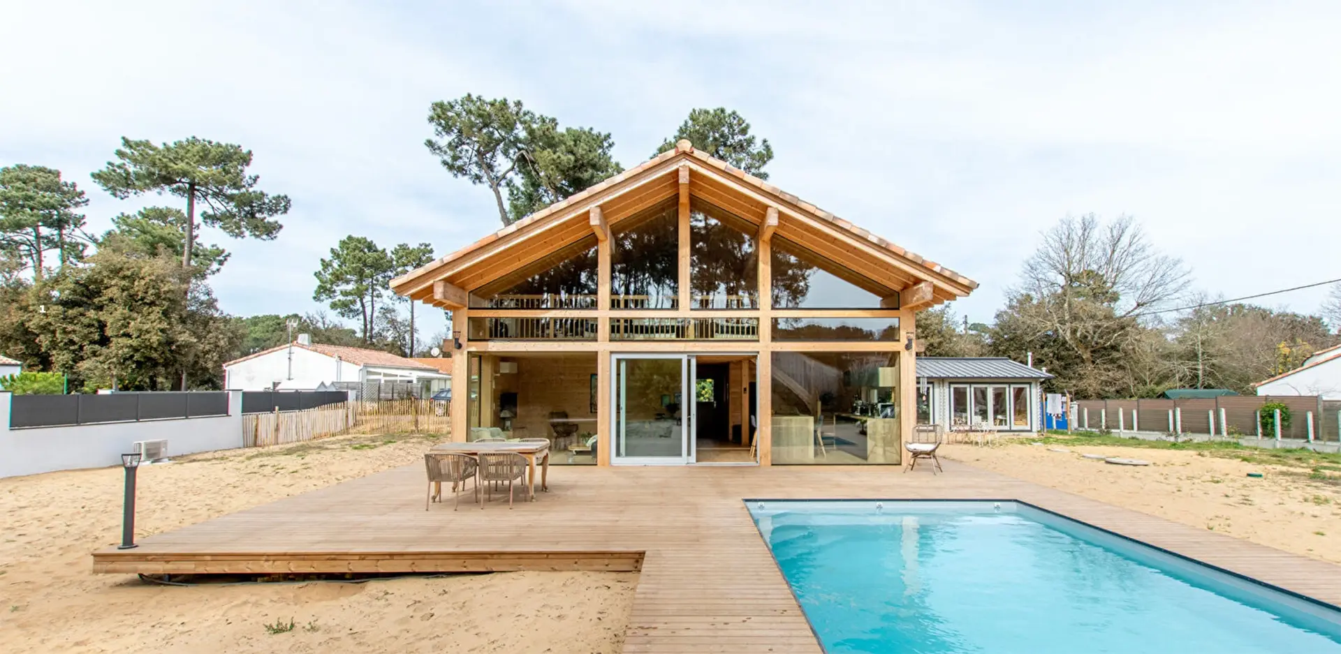 Maison de style scandinave haut de gamme - Maitrise d'oeuvre en Vendée ...